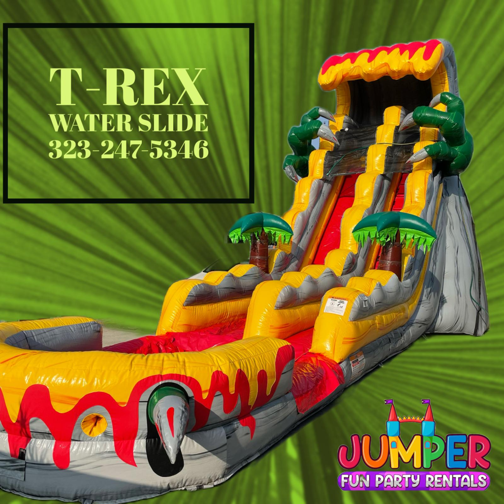 T-REX WATER SLIDE – Jumper Fun Party Rentals